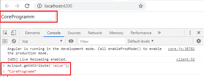Html Attribute Vs Dom Property Coreprogram
