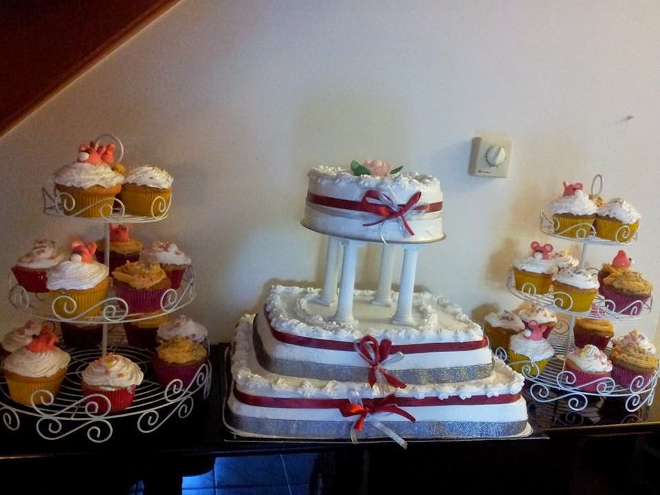La Pâtisserie de Brunette: Pièce montée baptême Cupcakes