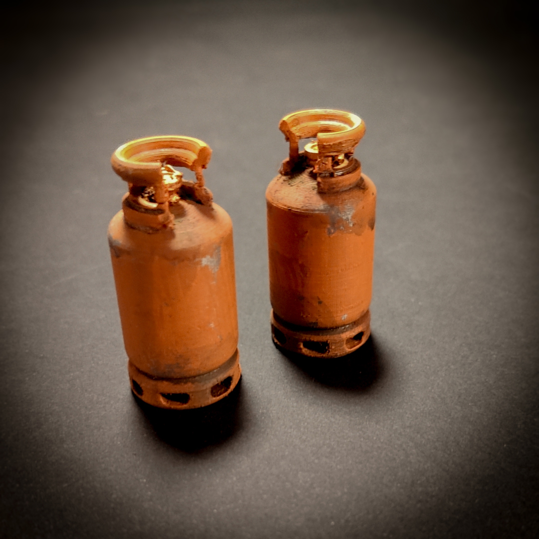 Gas Canister Props for Diorama and Tabletop games | The3Dprinting 3D ...