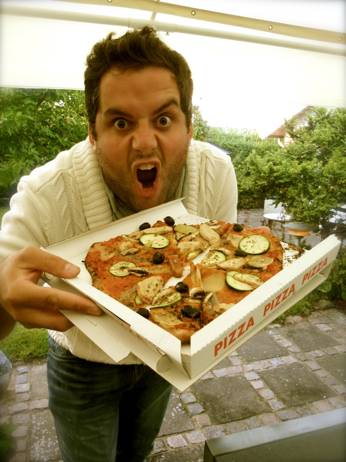 From Smiley Fritz to Santiago...: "Aarhus, in the middle of our street..."