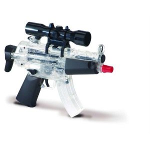 Airsoft Minigun: Crosman Full or 6mm Semi-Automatic Dual-Powered Mini ...