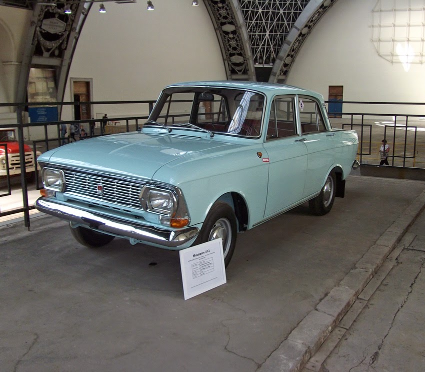 Spotted...cars in Moscow: Museum 1956-85 Moskvitch Cars