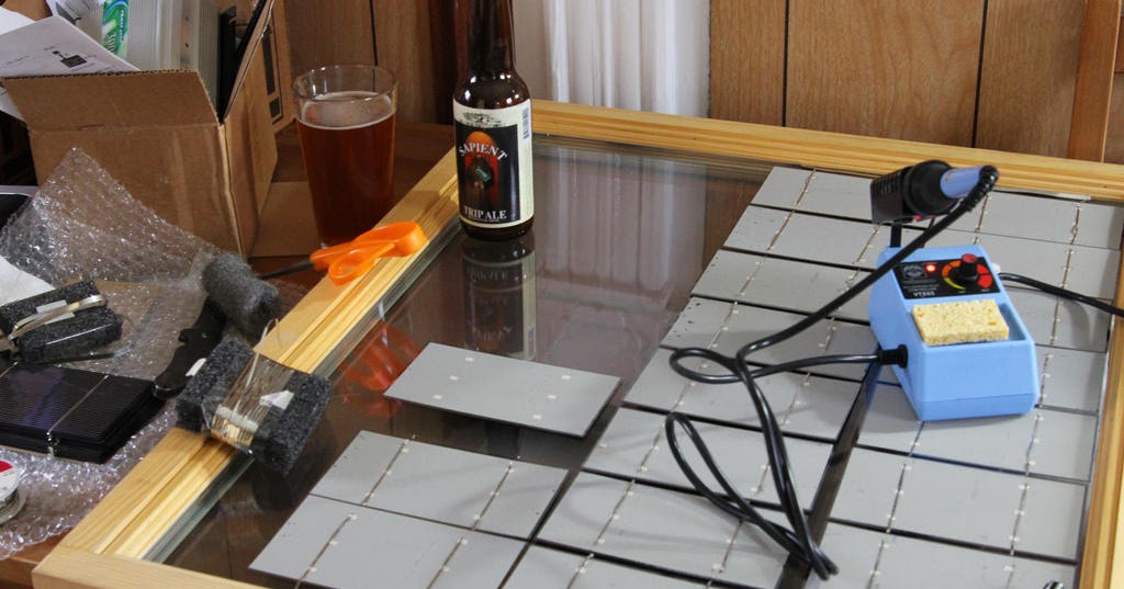 Going Green with Reuben: How to Build Your Own Solar Panels - DIY