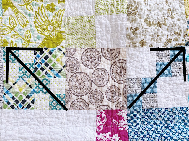 Splish Splash Stash: penny patch 3 block variation: process, musings ...