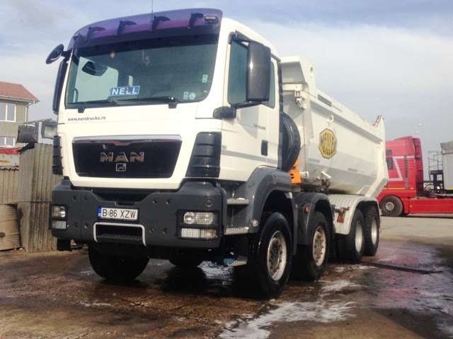 Basculanta Man TGS 41440 8x4 SECOND HAND DE VANZARE