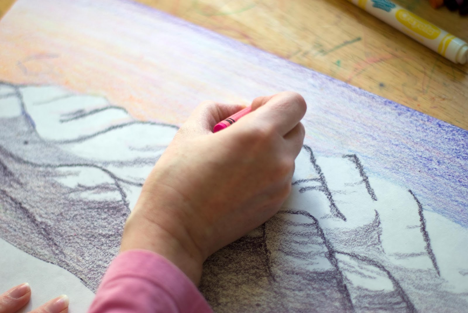 A Utah Mom's Life in New Hampshire: Amazing Crayon Drawing with Lee ...