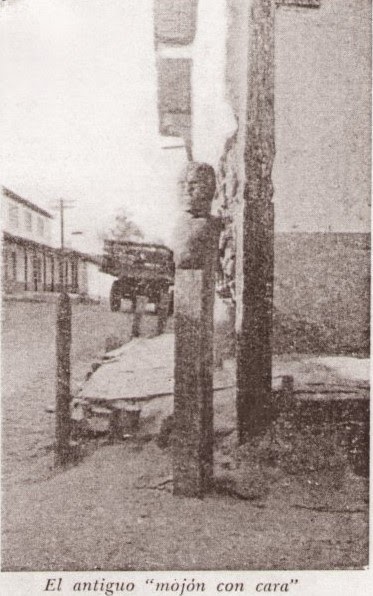 Leyendas y Tradiciones de Santa Cruz: El Mojón con Cara