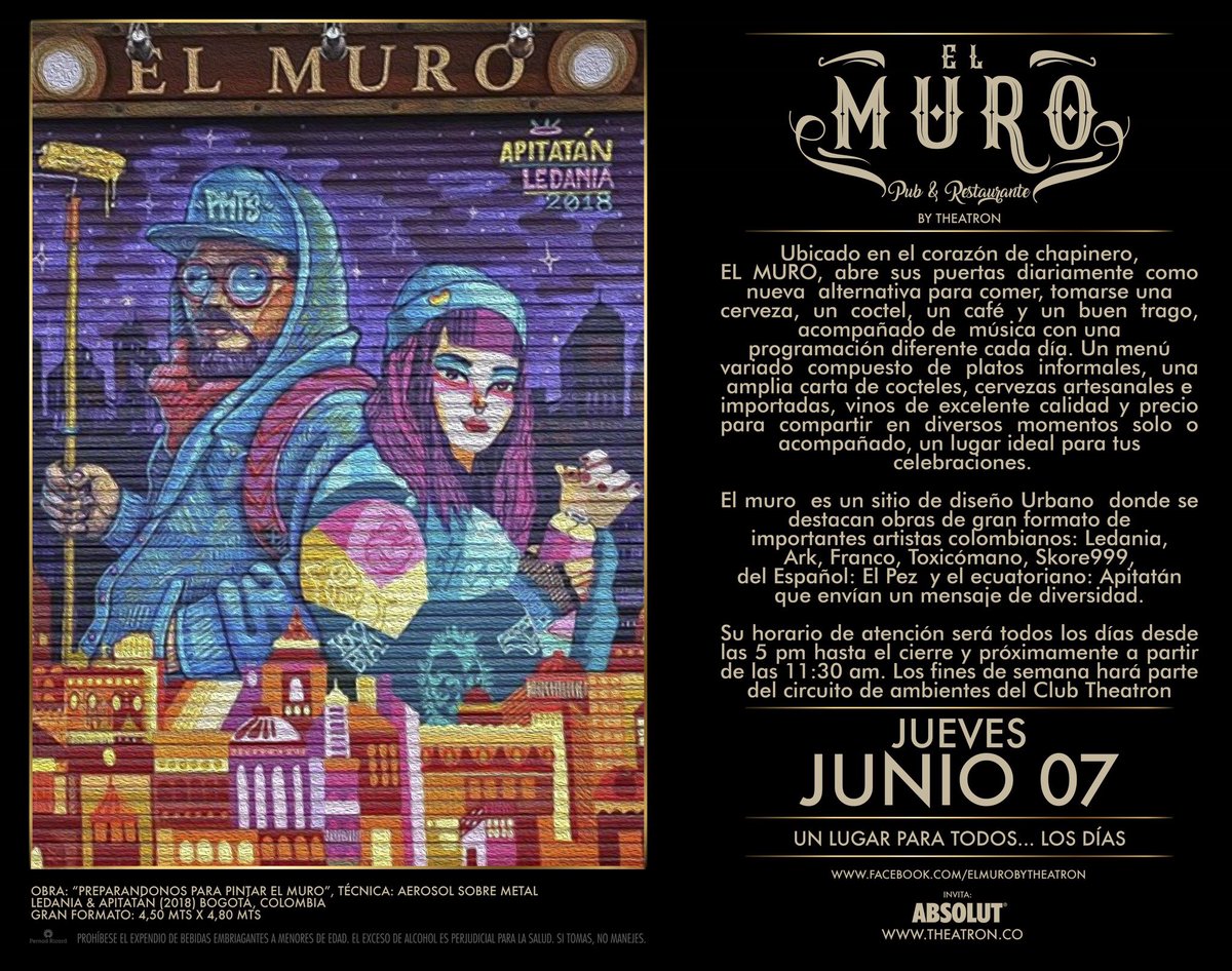 Abrió sus puertas al público “EL MURO” by THEATRON el ambiente 14 de la ...