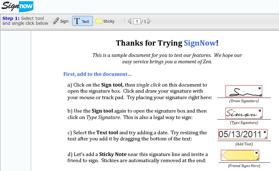 Living Online: Signnow, Signature Cross Over Internet
