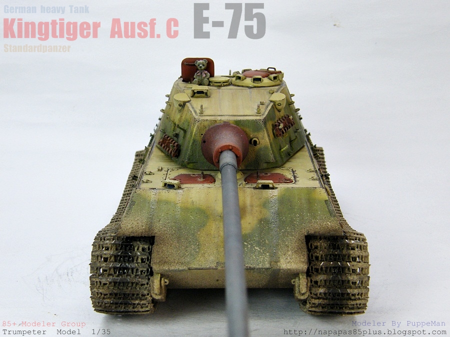 Puppe85plus: German heavy Tank...Kingtiger Ausf.C (E75)
