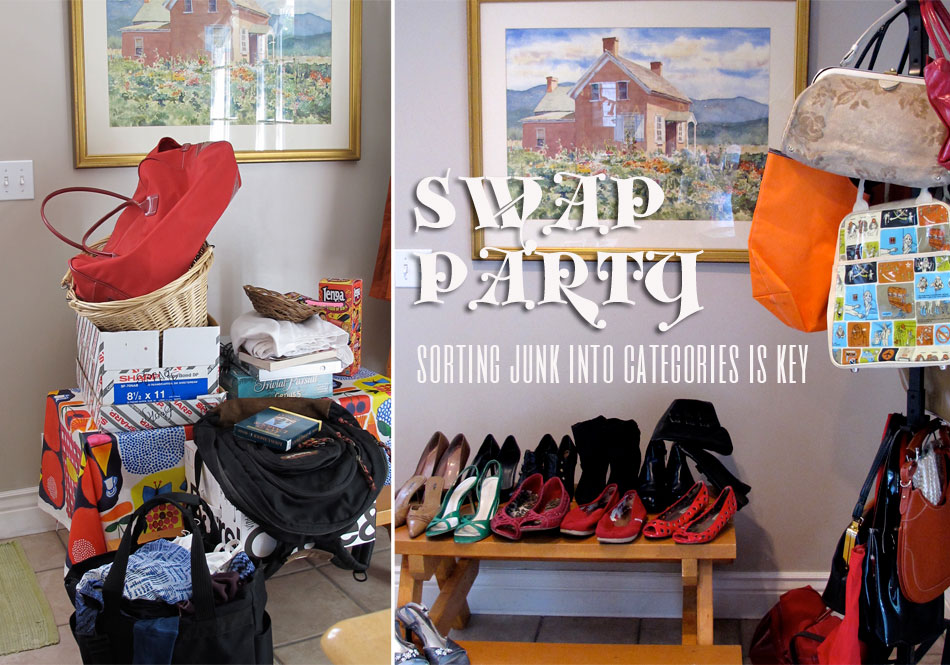 marta writes: host a swap party / my 5 tips