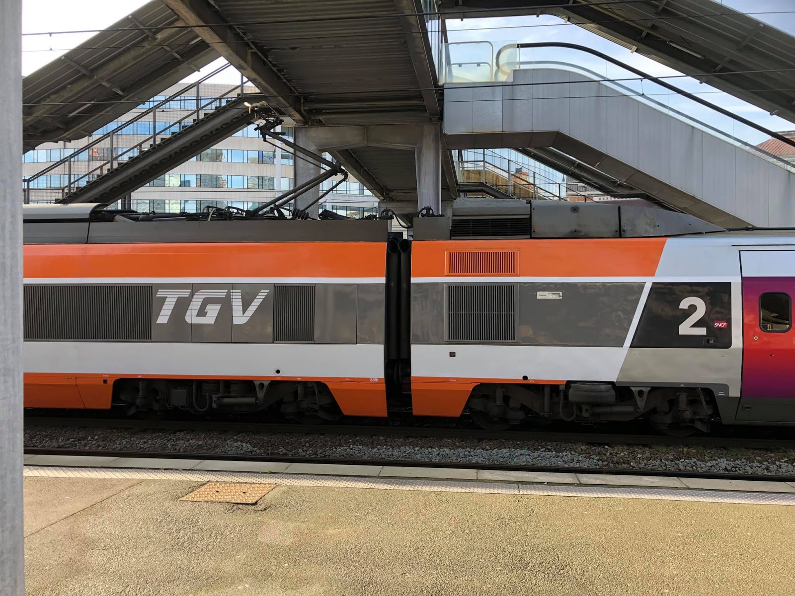 LA PASSION DU TRAIN: Patrick , TGV 01 à Lille Flandres ce Vendredi ( 1/ ...