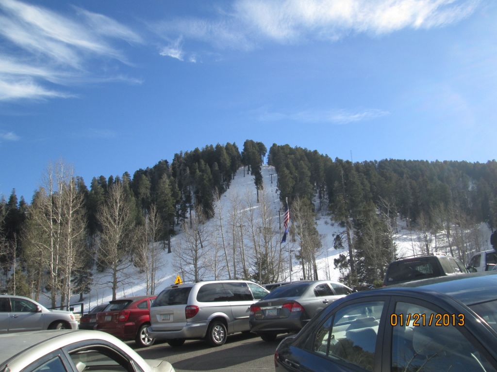 Sierra Vista Sister-Franciscan: Sledding on Mount Lemmon