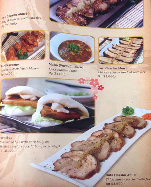 Harga Menu Ikkudo Ichi Kelapa Gading Restoran Ramen, Jepang