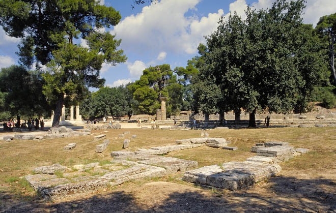 Σελίδες Ιστορίας και Επιστήμης: Ο αρχαιολογικός χώρος της Ολυμπίας