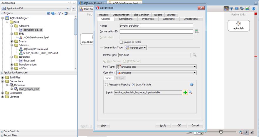 soalicious: Oracle 12c - AQ Adapter Enqueue and Dequeue