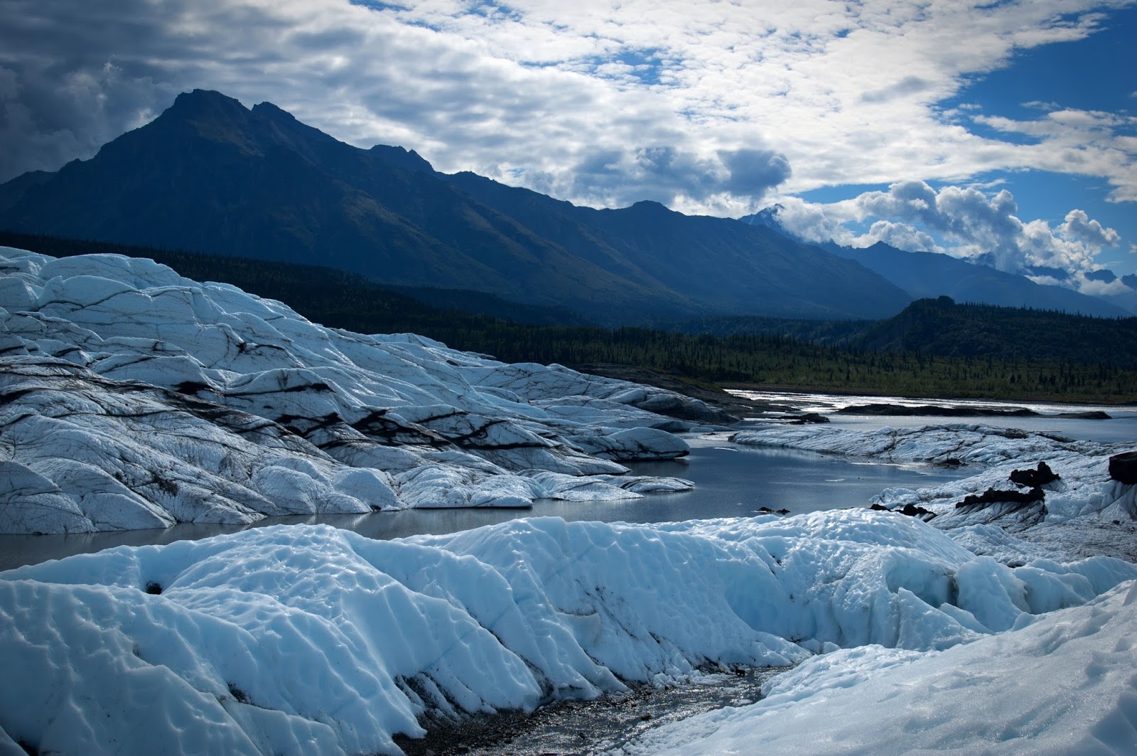 The Gifford Family: Matanuska Glacier