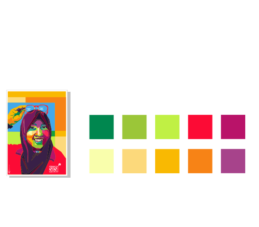 cara membuat palette color WPAP sendiri - Sisko Vector Artwork