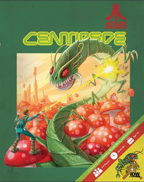 Centipede Atari - Reseña - Dados y Miniaturas - MeepleSolitario