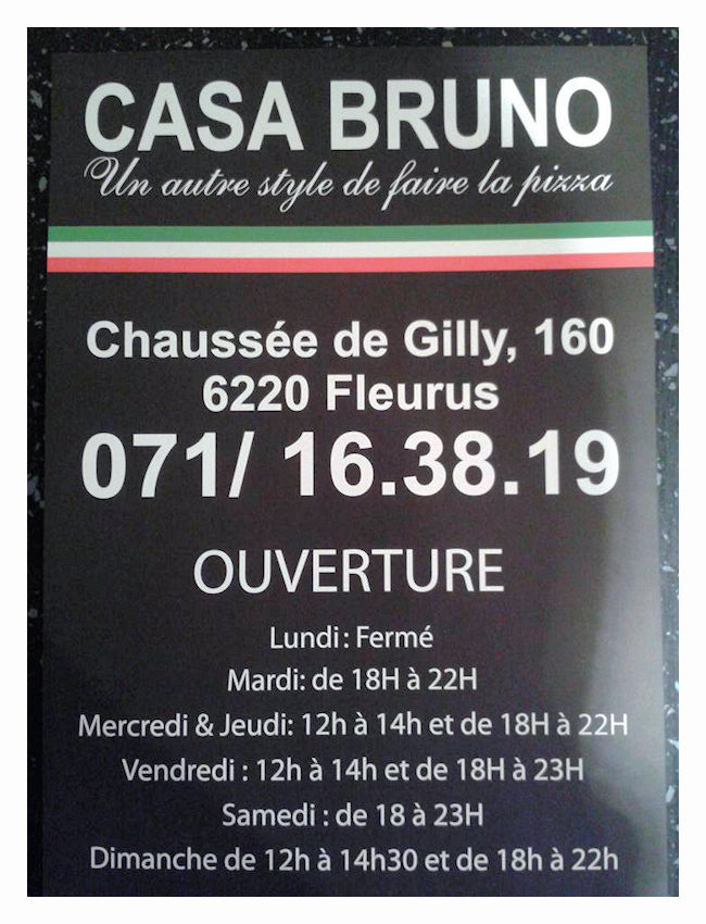 2023 - Une année pour moi: Casa Bruno Pizzeria · Restaurant italien à ...