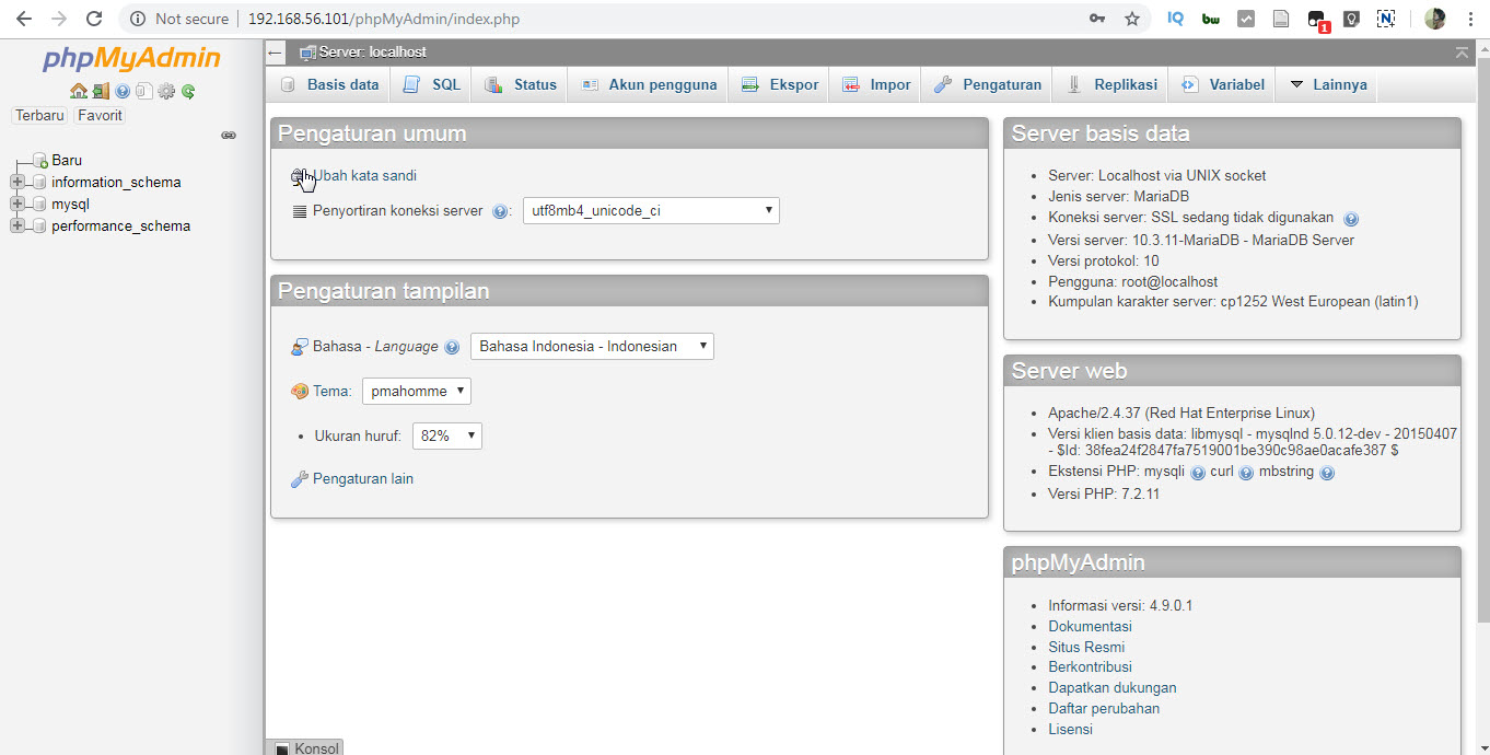 Cara Install phpMyAdmin Pada Linux Red Hat (RHEL) 8