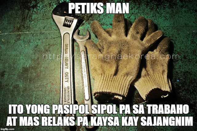 Mga Uri ng Pinoy Factory Workers sa Korea Memes - Saranghae Korea