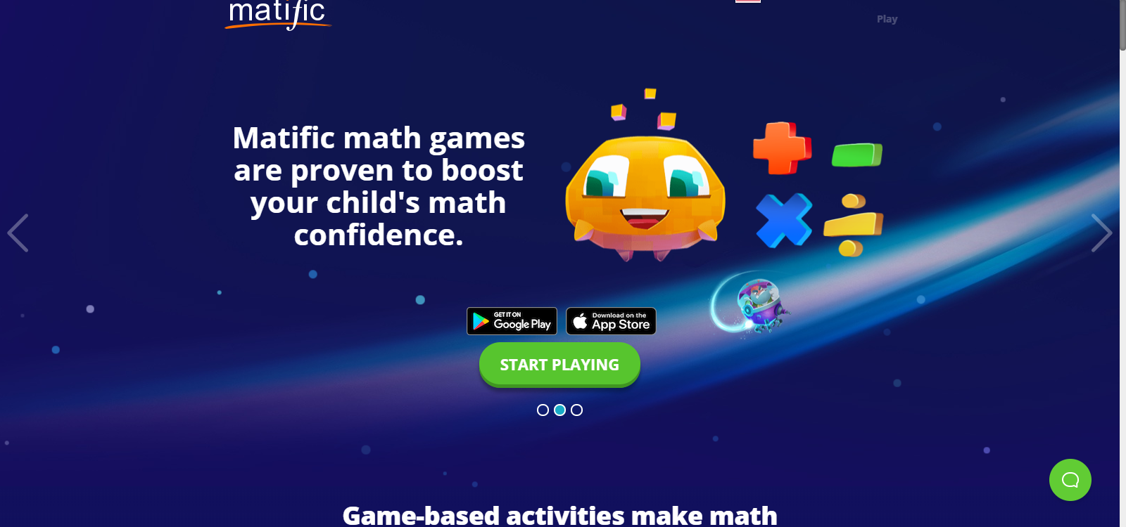 Training Children up for Christ: Matific Galaxy/ TOS Review