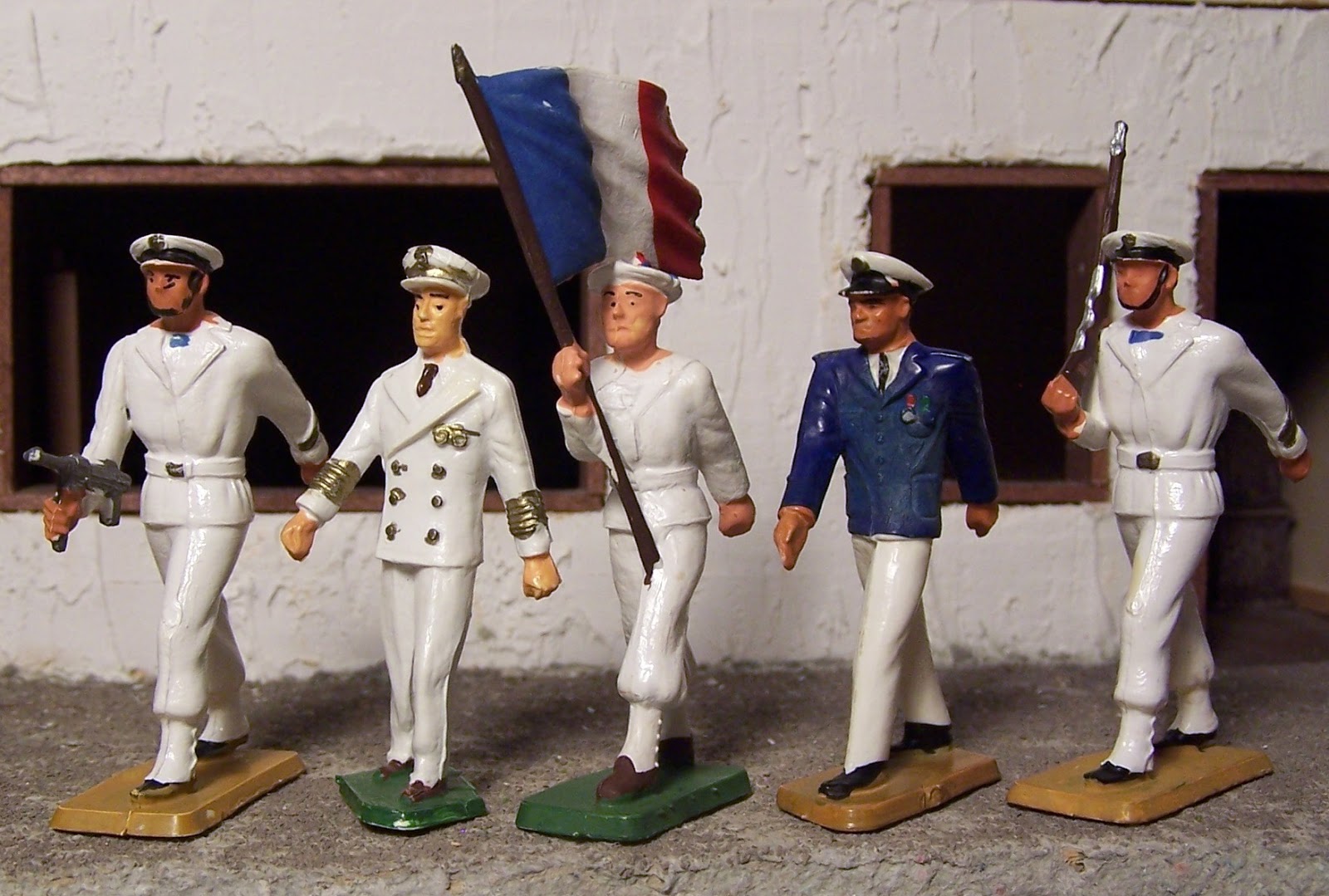 WWII Plastic Toy Soldiers: Introducing the French Navy