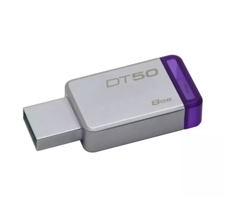 USB 8 GB 3.0 Metal Body Kingston Data Traveler High Speed Drive