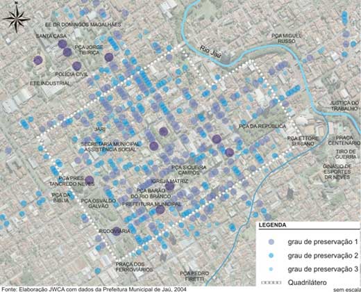 Plano diretor de Jaú - SP: Mapas - Plano Diretor (2006)