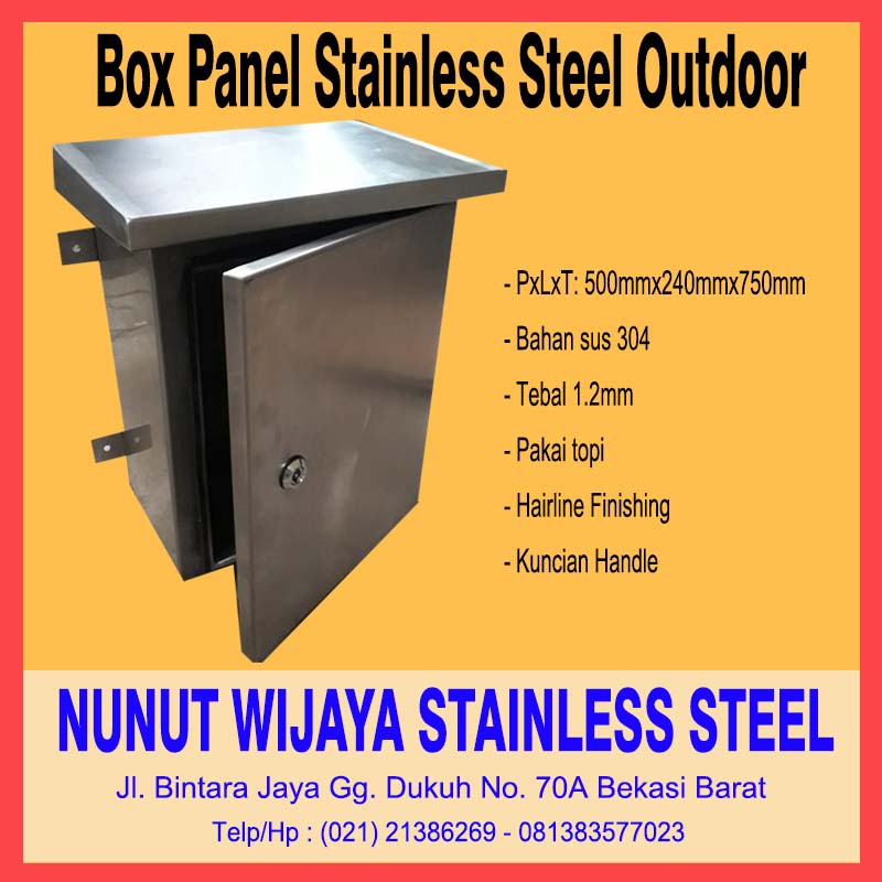 Jual box panel listrik stainless :TOKO PANEL STAINLESS: panel box ...