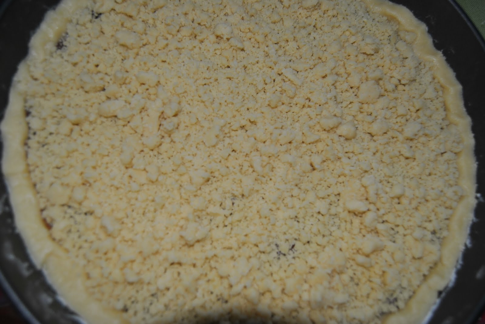 Il blog di Lisanna: Pizza a pizzichi (ovvero sbrisolona alla nutella)