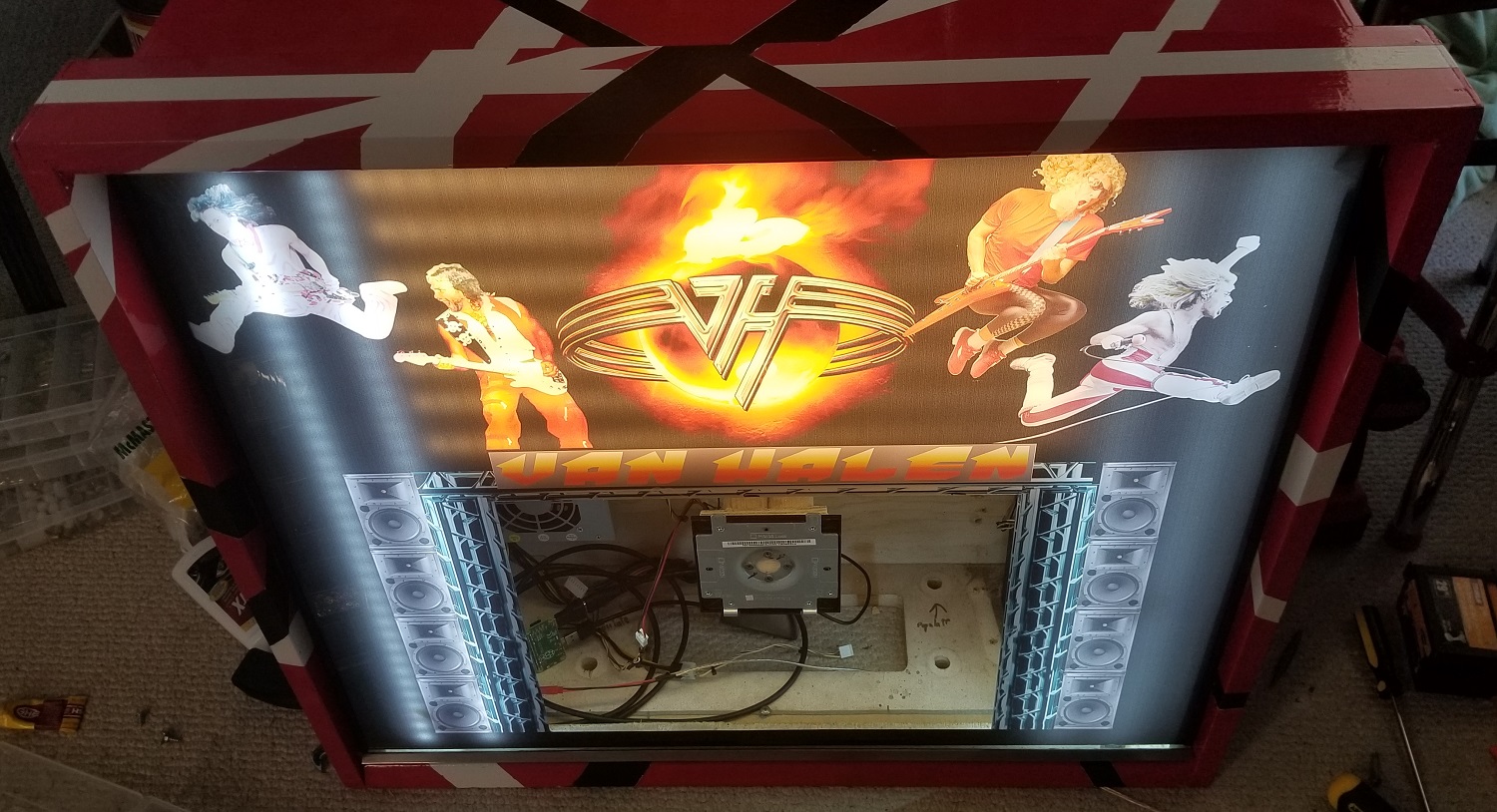 homebrew pinball: Van Halen is coming to MGC