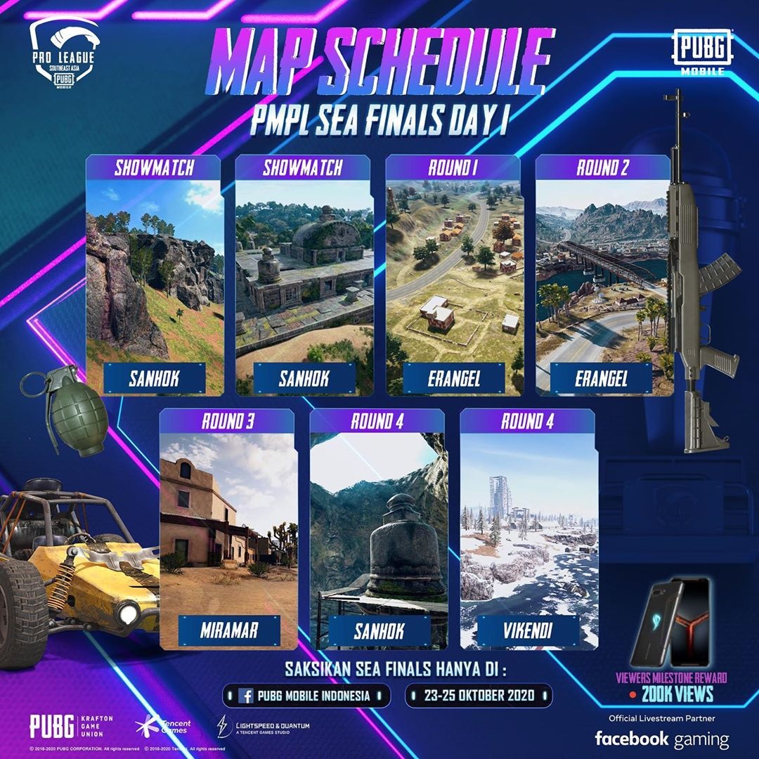 PUBG Mobile : PMPL SEA FINALS DAY 1 AEROWOLF Kokoh Di Puncak - Jagad ...