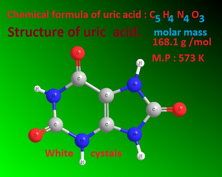 uric acid and cause of uric acid - CHEMSOLVE.NET
