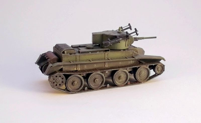 Gulumik Military Models: BT-5 with rocket mounting RS-132 1/72 UM - Gallery
