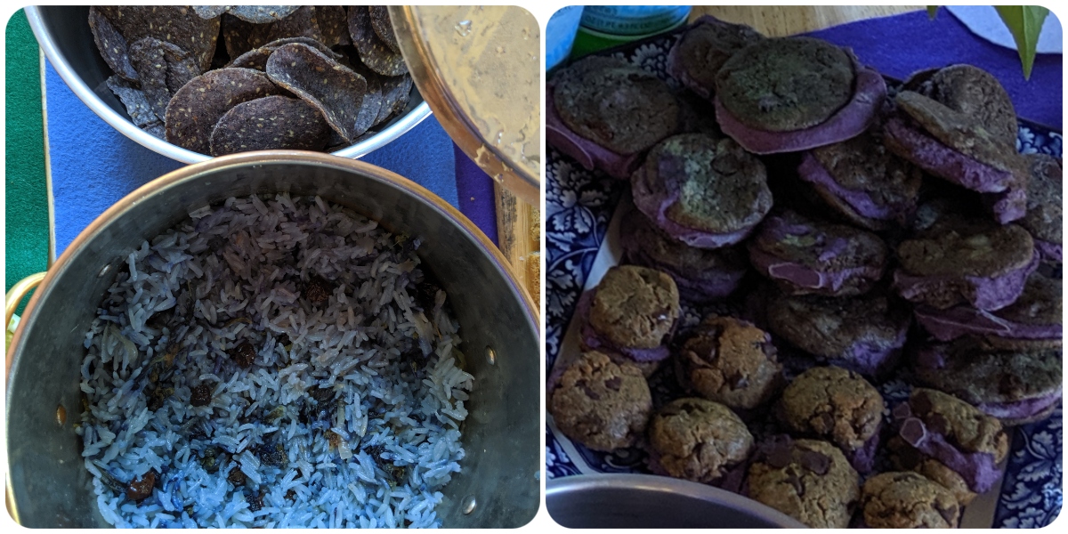 Vegan Eats and Treats!: The Great Double Rainbow Potluck of 2019