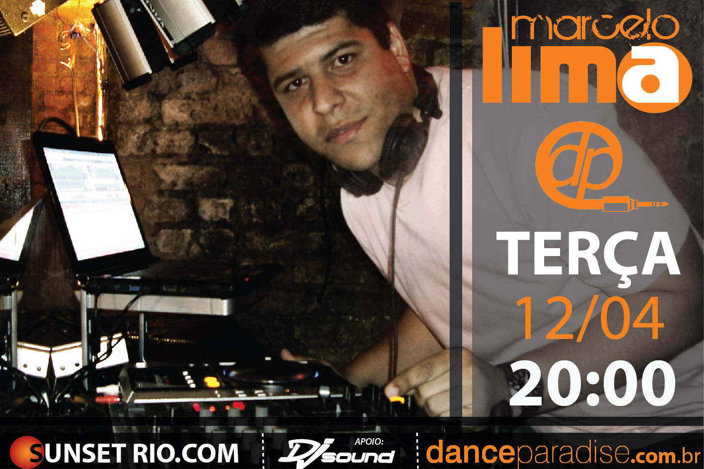 DJ Marcelo Lima: Marcelo Lima estreia na Dance Paradise
