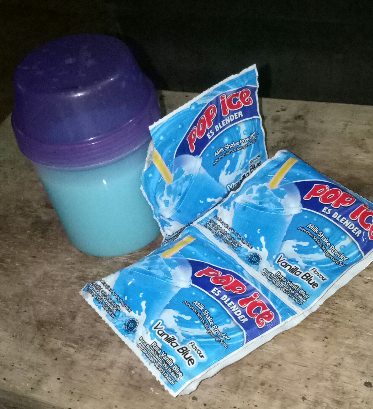 ADA CERITA DI BALIK POP ICE VANILLA BLUE