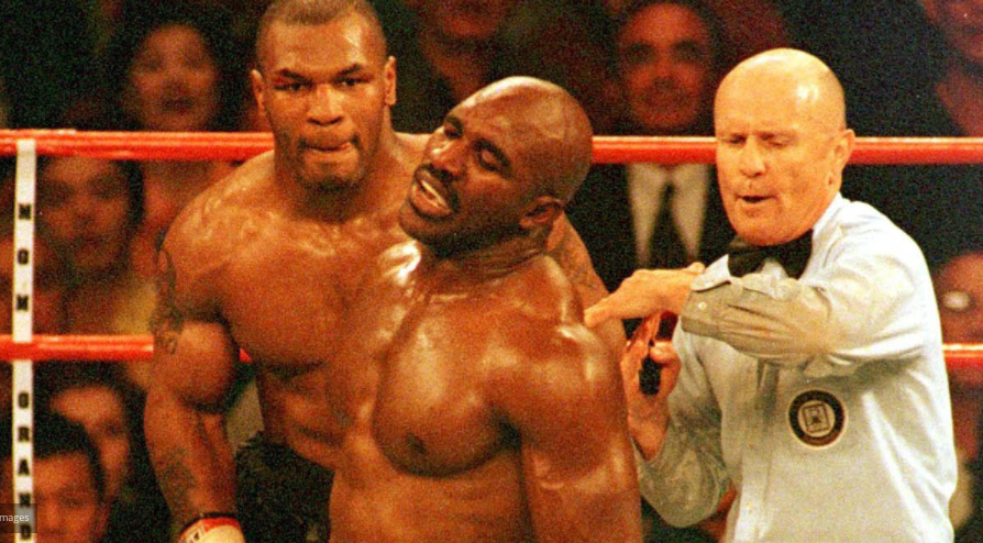 EVERYTHING.com: Mike Tyson Bites Evander Holyfield Ear