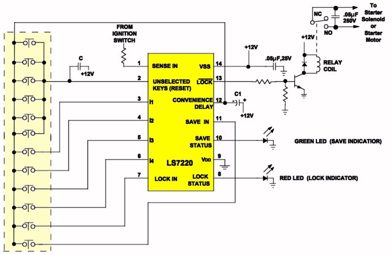 Elektronica-hobby blog van Jos Verstraten (610 artikelen): Chip: LS7220 ...