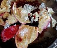 Natural food and good health: Dalimbe sippe(pomegranate Peel) tambuli