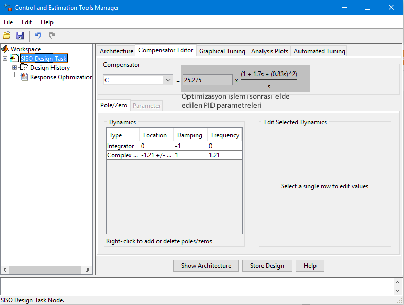 MATLAB Sisotool Aracı ile Optimizasyon Temelli PID Denetleyici Tasarımı ...