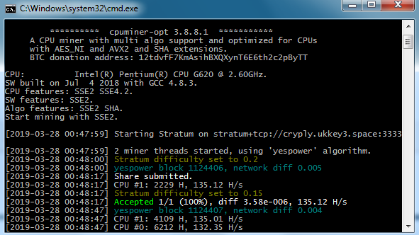Minar con CPU 2022 Guía paso a paso