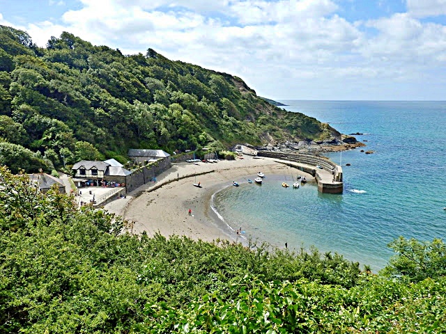 Mike's Cornwall: Photos of Par Beach Cornwall Plus a 500 Year Old Bridge