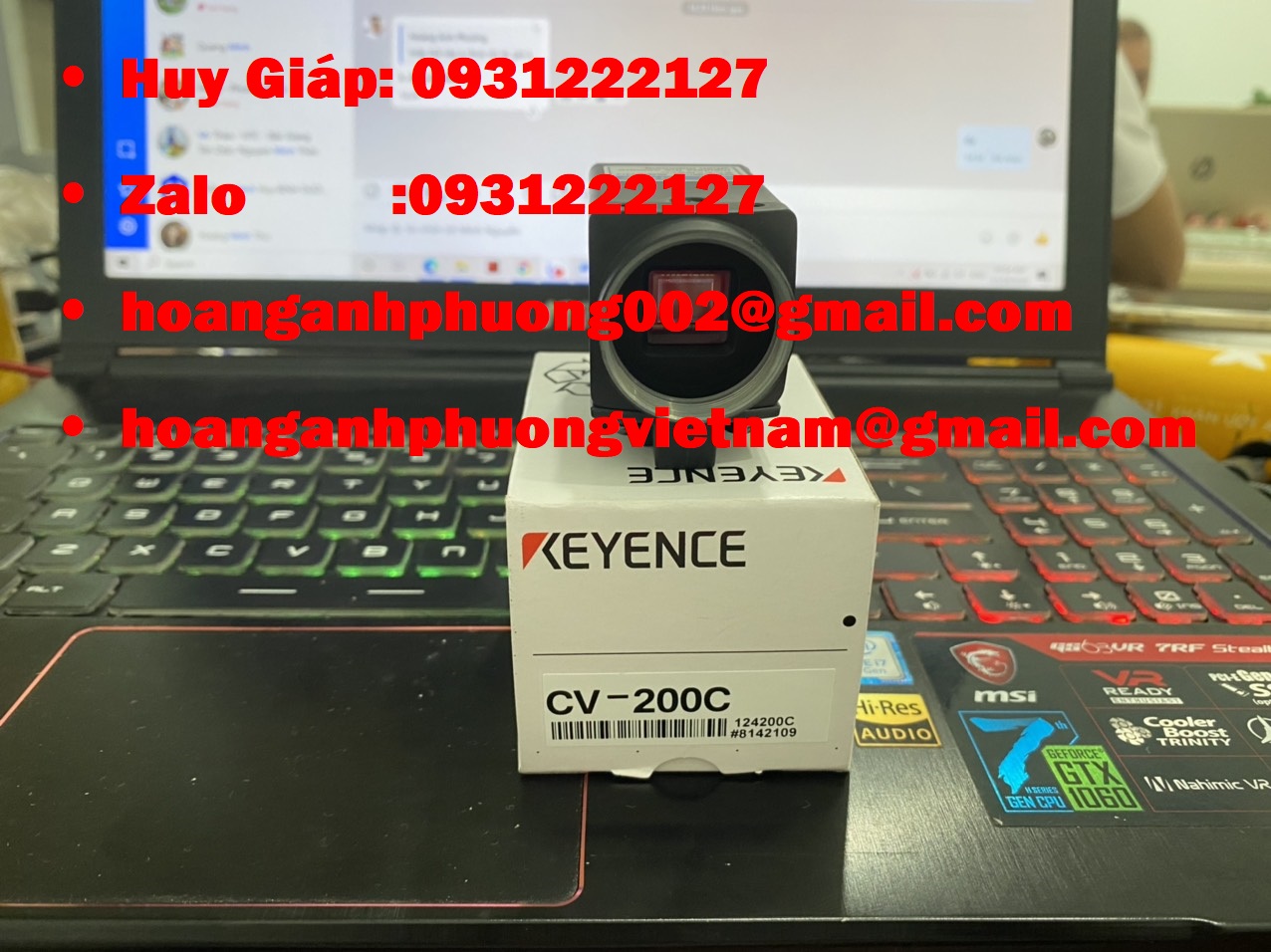 CV-200C camera keyence giá tốt ~ THỦY LỰC PG