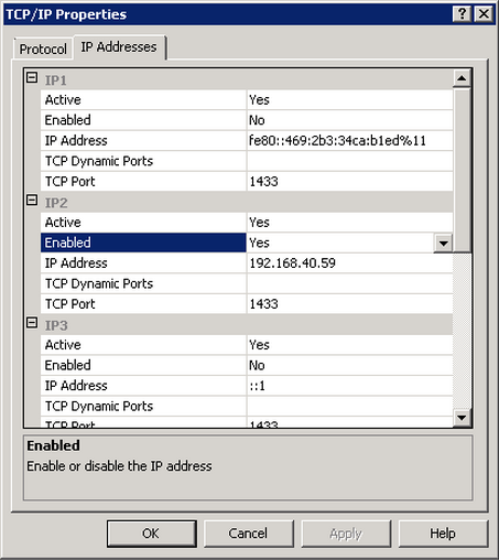 Cloudy River's Workshop: Configuring SQL Server 2012 remote connection