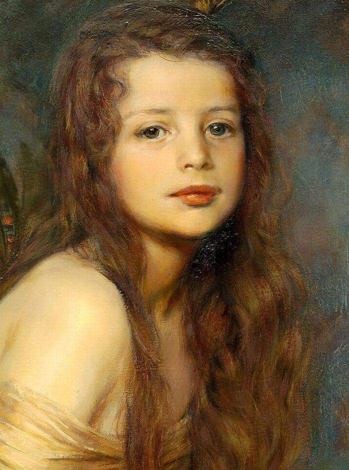 William Sergeant KENDALL | Catherine La Rose ~ The Poet of Painting