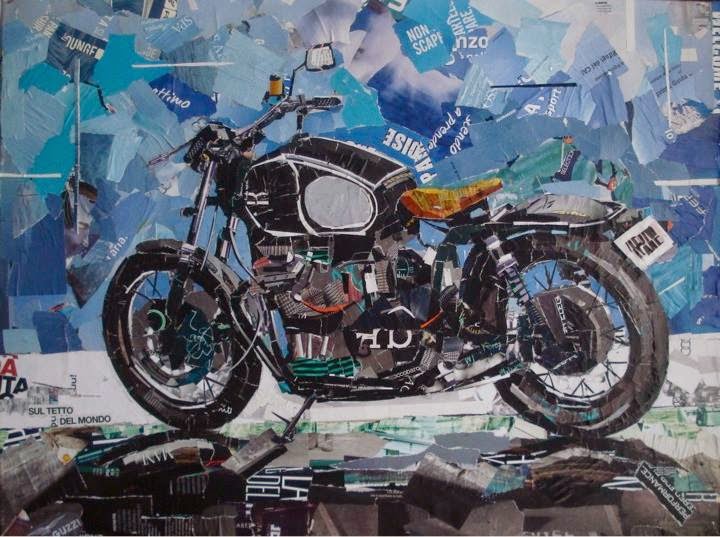 Motorcycles Collage - RocketGarage - Cafe Racer Magazine