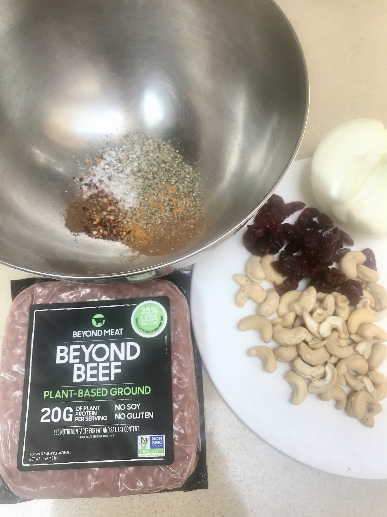Sunny's Laboratory: Beyond BeefのSpiced Kefta・ミニパームツリー